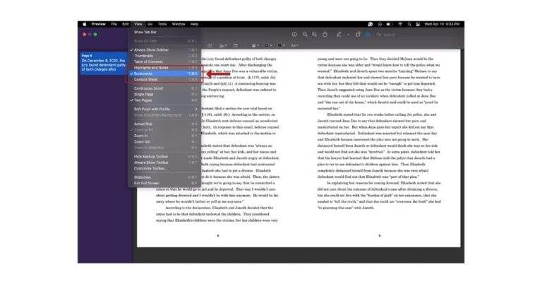 How to add bookmarks to a PDF (Acrobat, Word, MacOS, and more) - One Legal
